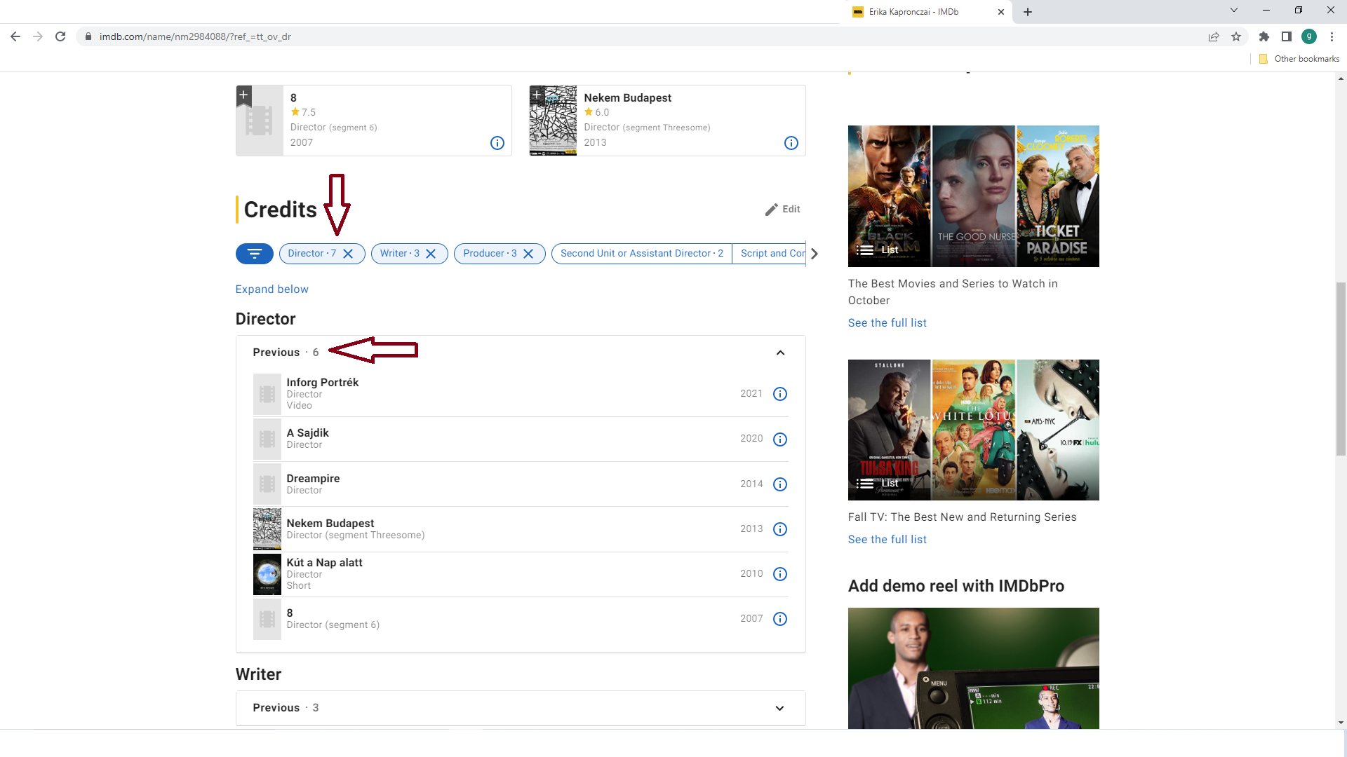‎IMDb Name Page Redesign | IMDb Community Forums
