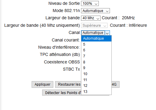 ‎Modem TC7210= canaux wifi de 1 à 4 indisponible? | Le Forum VOO