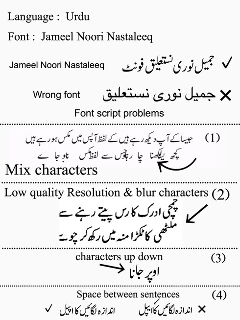 Jameel Noori Nastaleeq Urdu Fonts