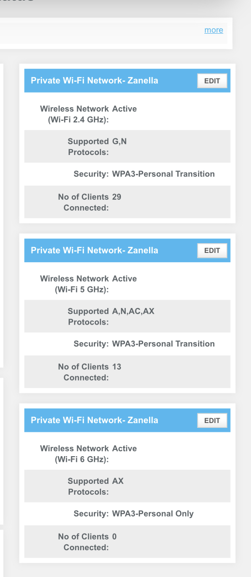 ‎No connection Wi-Fi 6E (AX) in my XB8 | Xfinity Community Forum