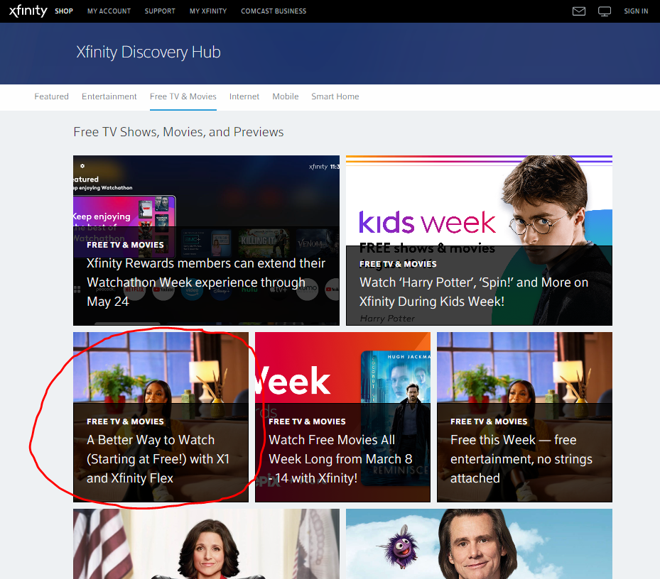 ‎UPDATED: Free This Week - October 6th to October 12th | Xfinity ...