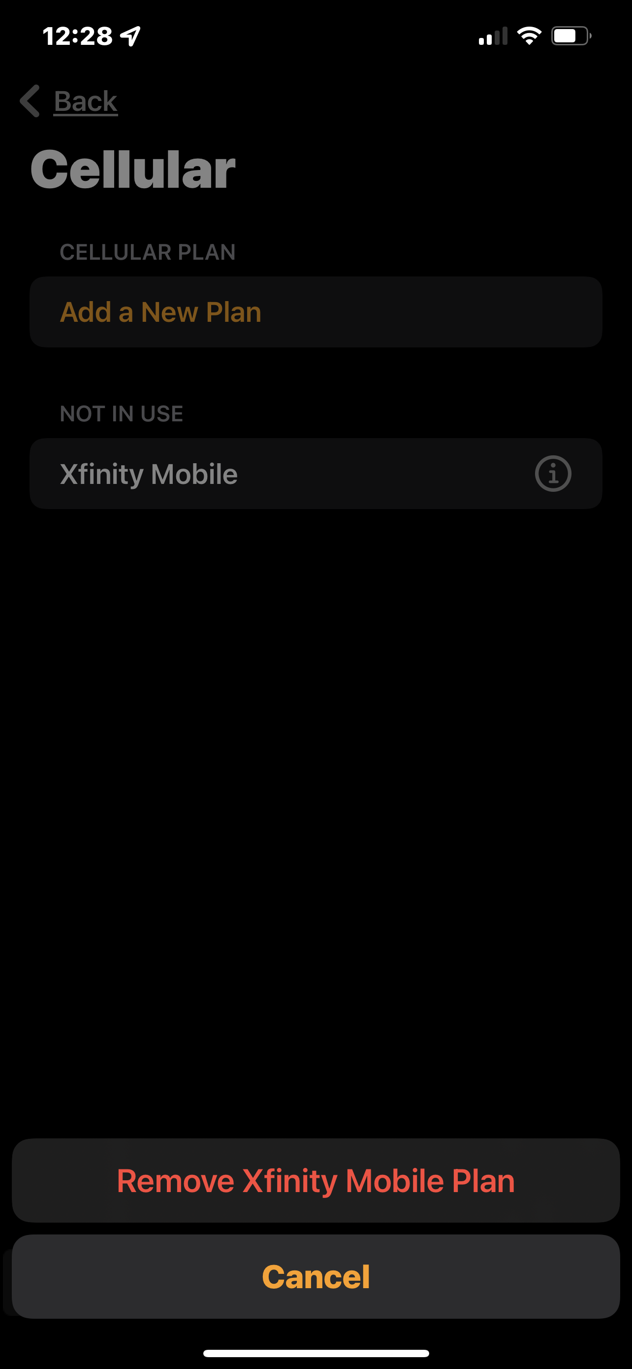 ‎Cellular activation process fails at Step 4 | Xfinity Community Forum
