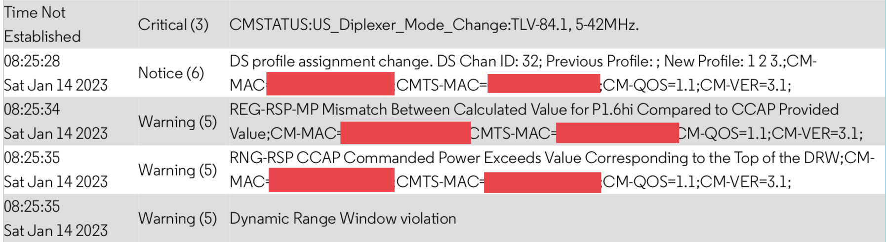 ‎Motorola MB8611 Reboots/Restarts Multiple Times a Day - PLEASE HELP ...