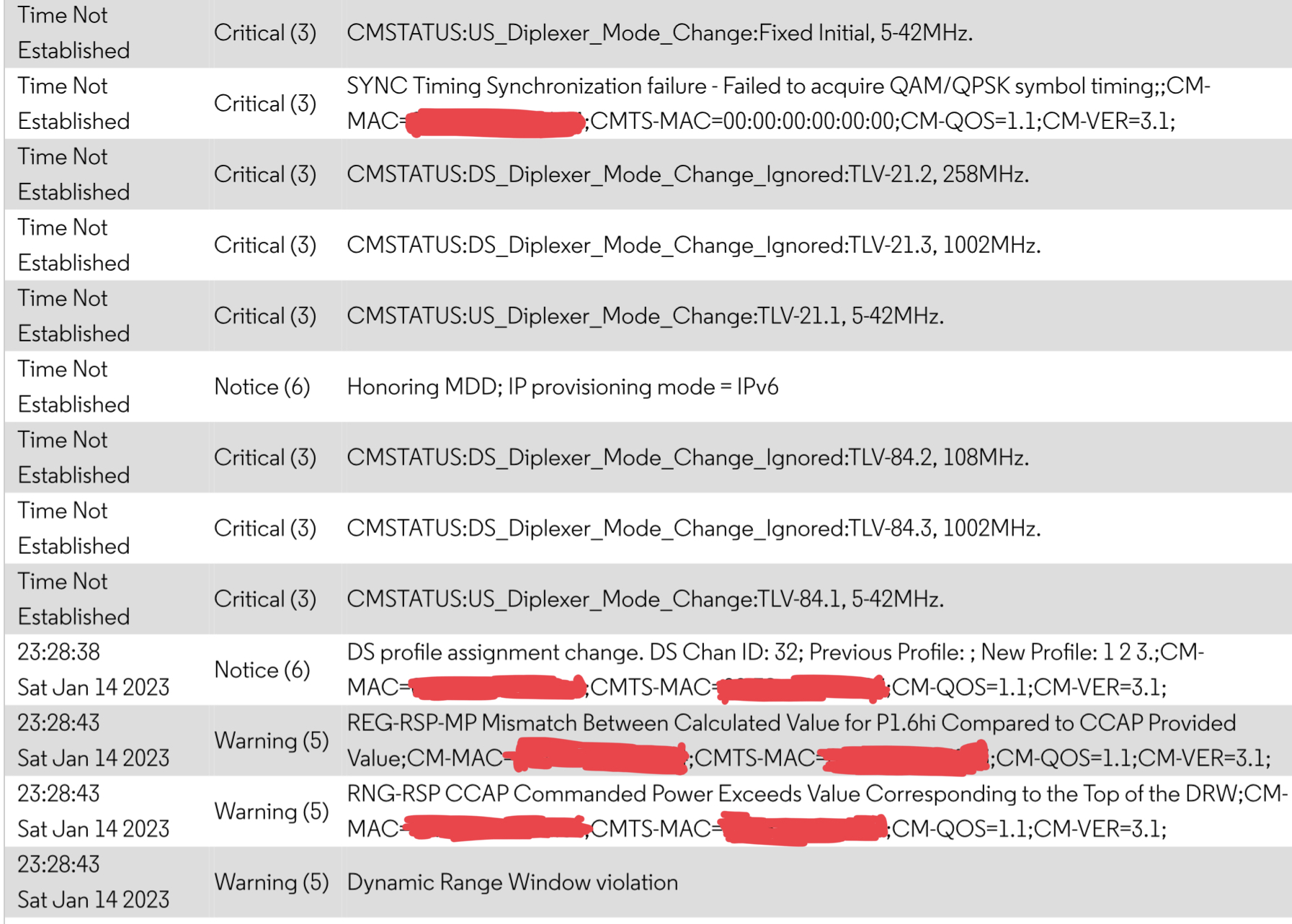 ‎Motorola MB8611 Reboots/Restarts Multiple Times a Day - PLEASE HELP! | Page 2 | Xfinity ...