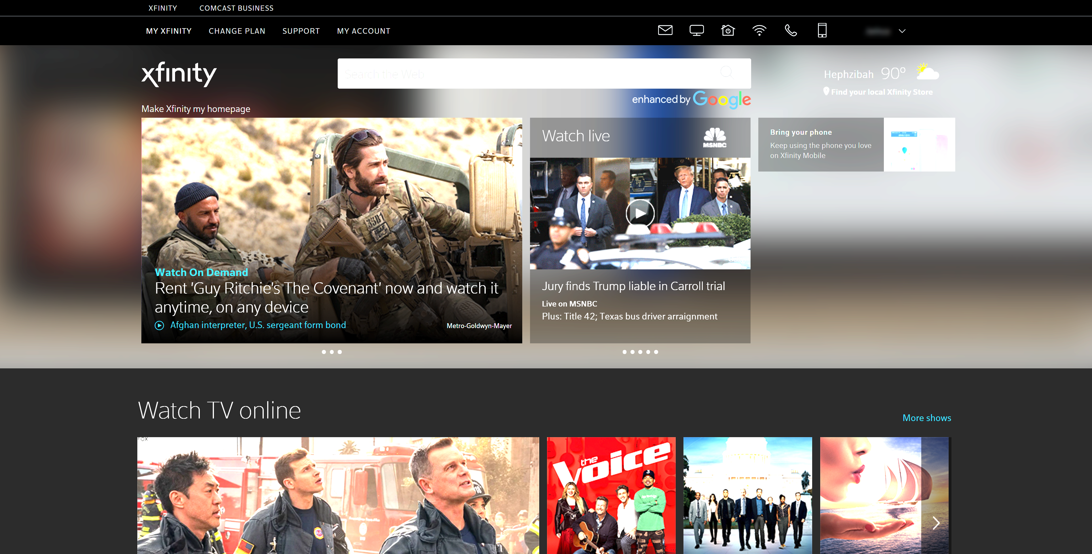 ‎Email Icon redirects to App Suite page | Xfinity Community Forum
