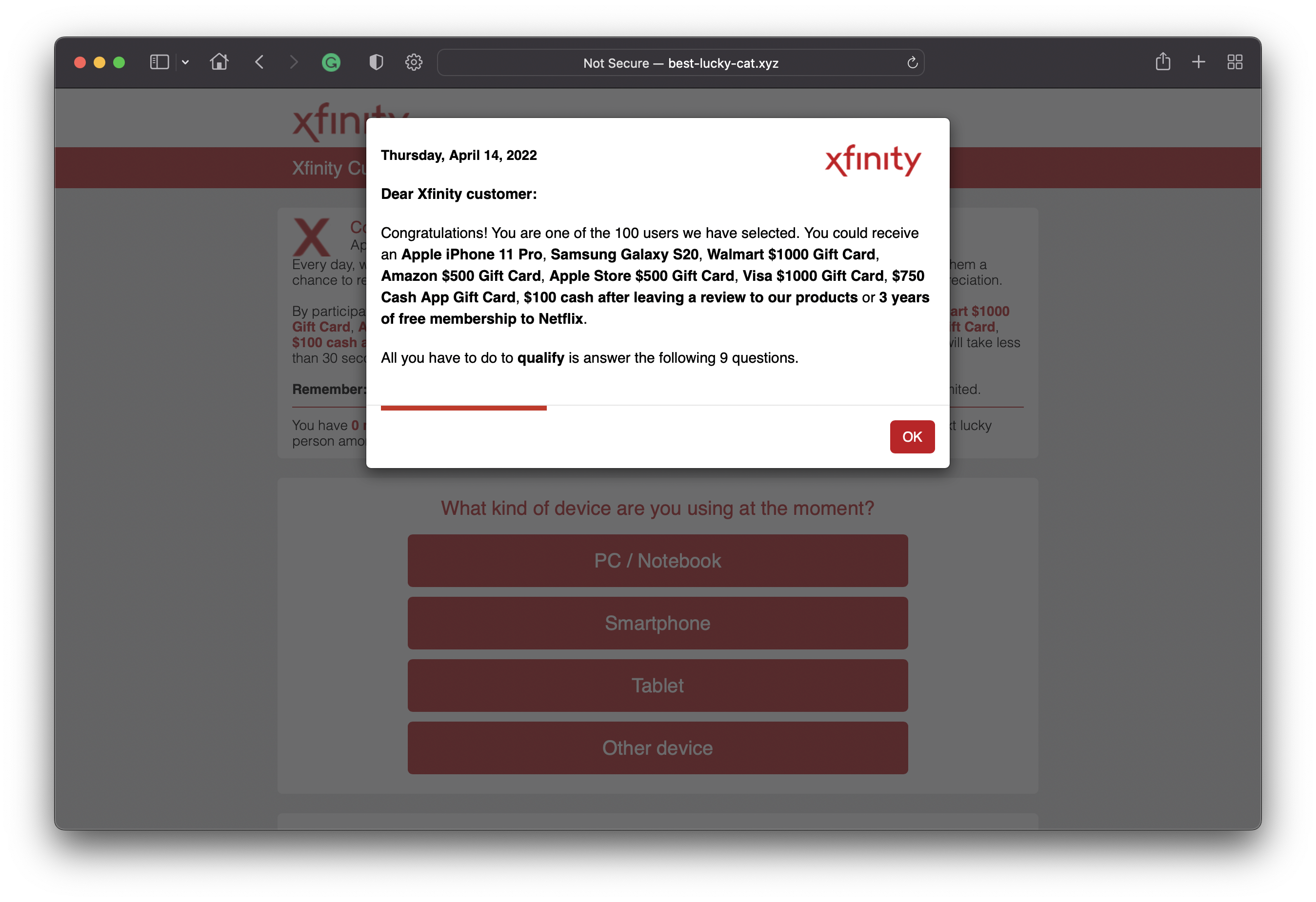 ‎pop up ads taking over screen | Xfinity Community Forum