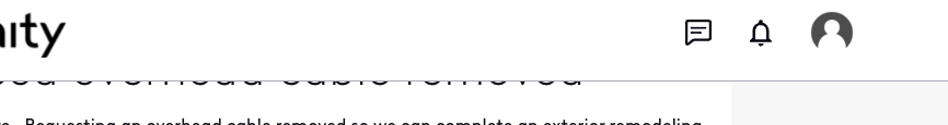 ‎I need to send DM but no icon - need overhead cable removed | Xfinity ...