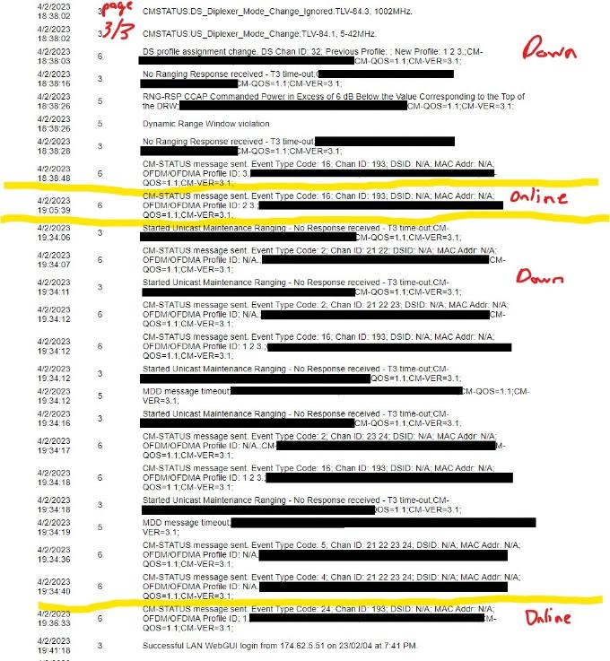 ‎2 Different modems same problem. | Xfinity Community Forum