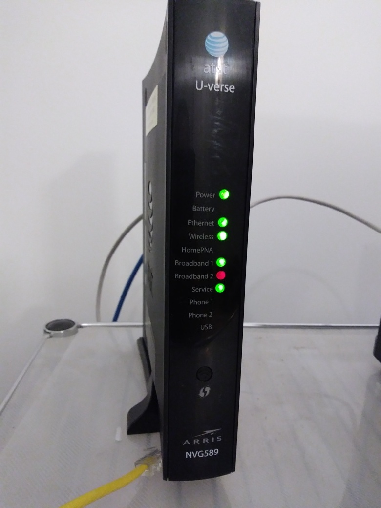 Att Uverse Broadband 1 Light Blinking Red | Shelly Lighting