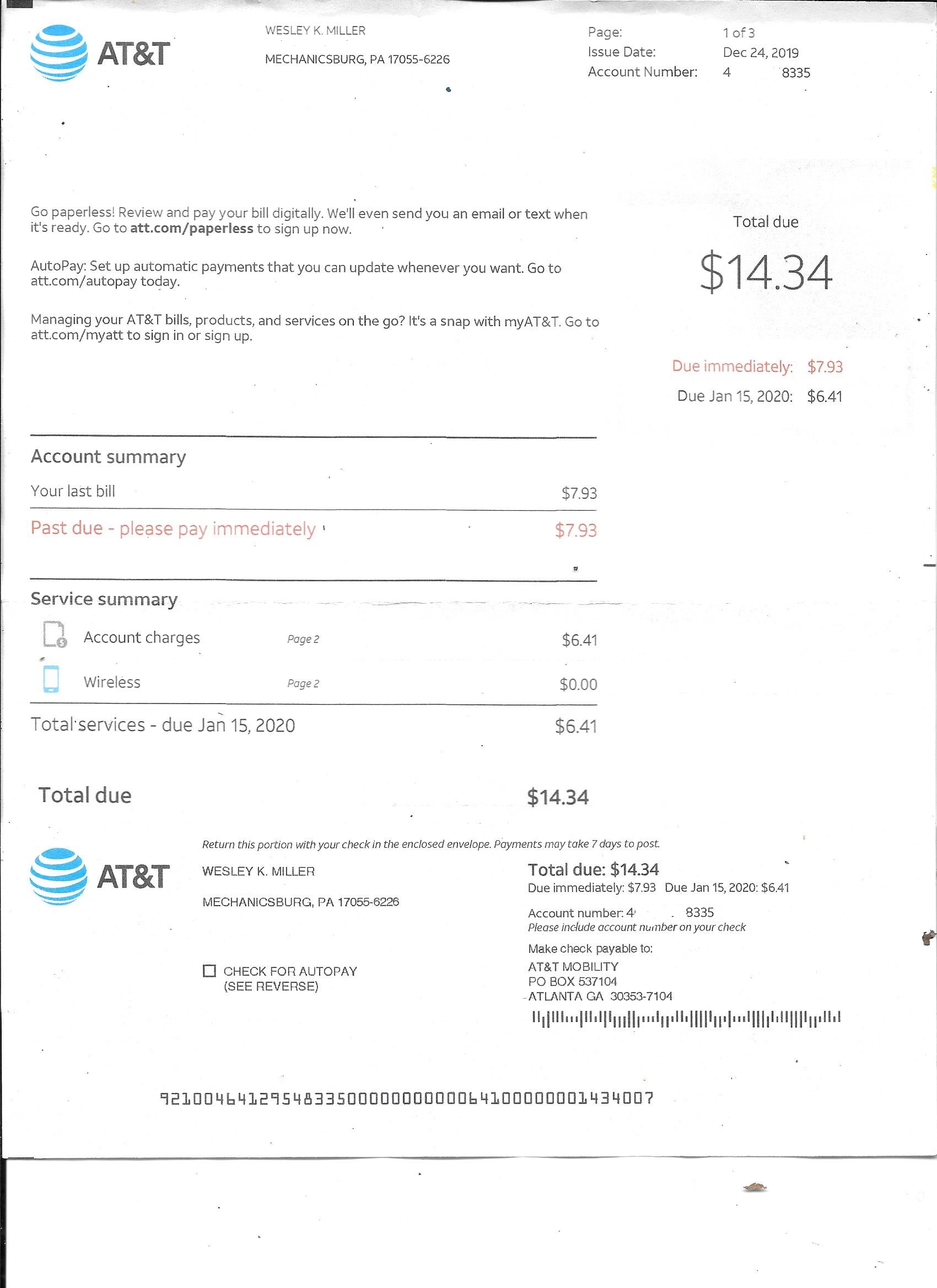 Att Payment No Login Att Payment No Login