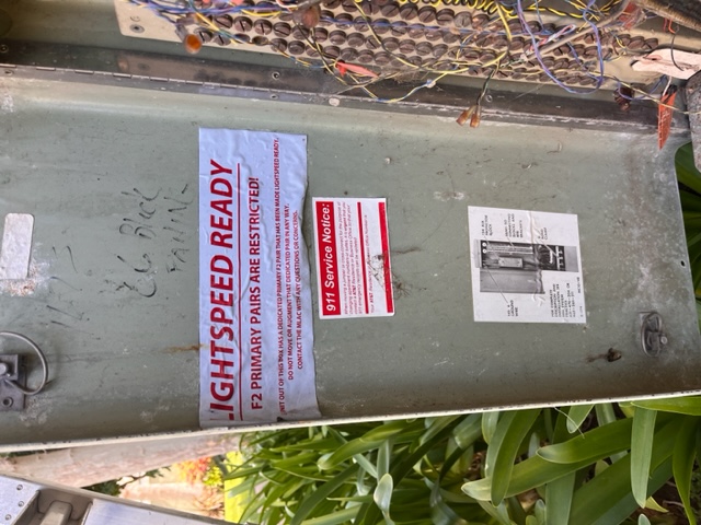 ‎AT&T Old Box in way of new conduit | AT&T Community Forums