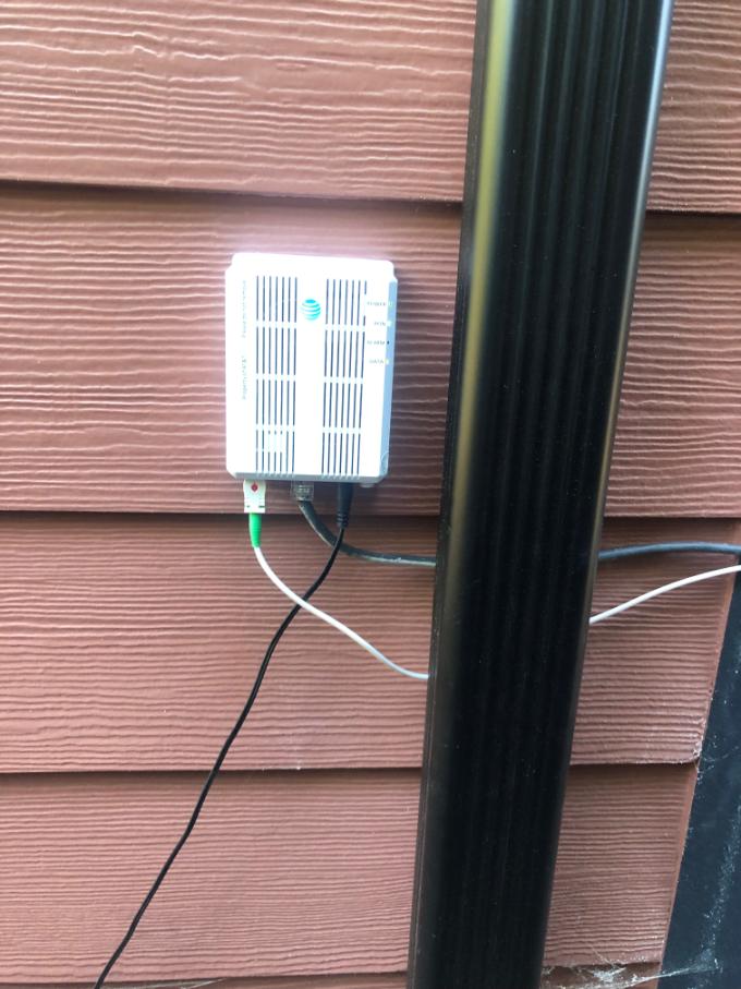 ‎Indoor ONT installed outside | AT&T Community Forums