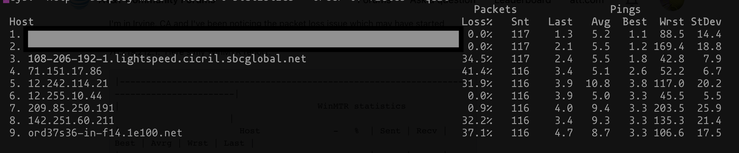 ‎Continuous Packet Loss and slow upload speeds since June 15 2021 ...