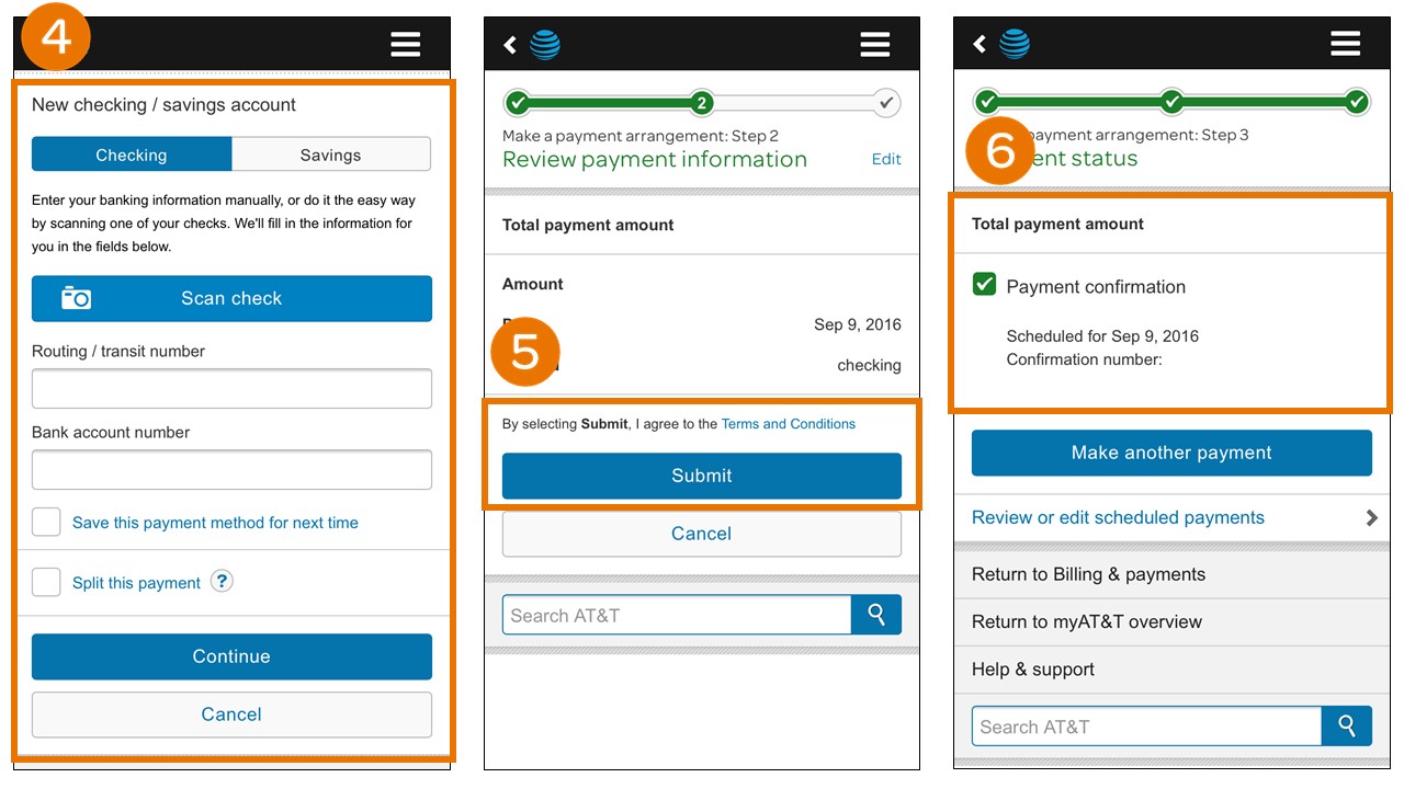  How To Schedule Your Payment Arrangements Using MyAT T AT T
