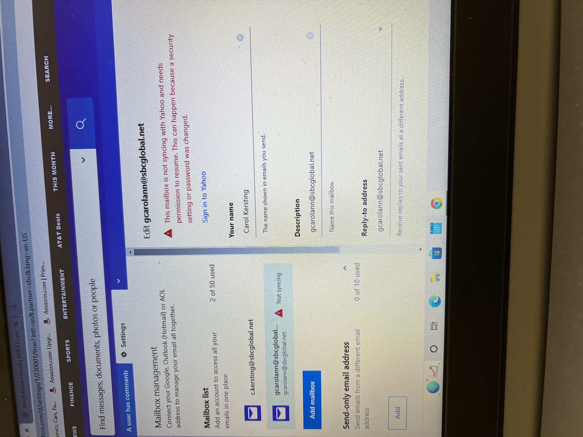  sbcglobal Email AT T Community Forums