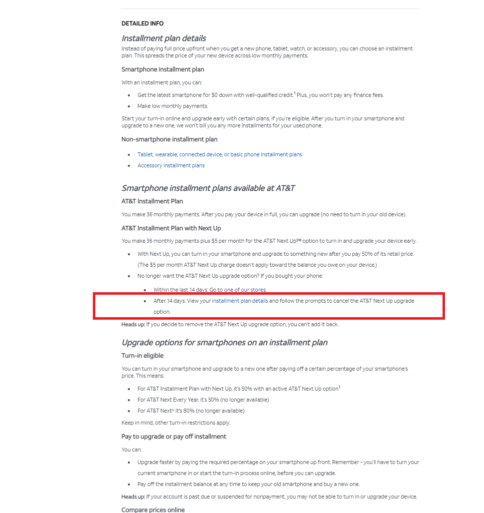  Unable To Cancel Next Up Upgrade AT T Community Forums